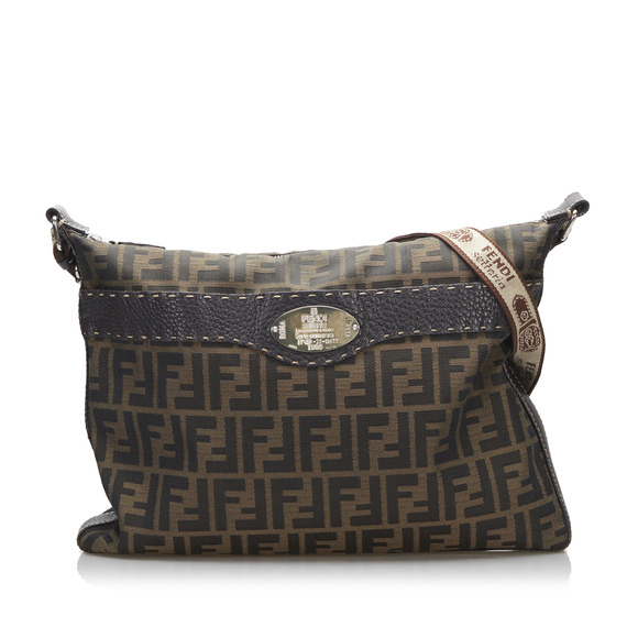 Fendi | Bags | Fendi Selleria Zucca Crossbody Bag | Poshmark
